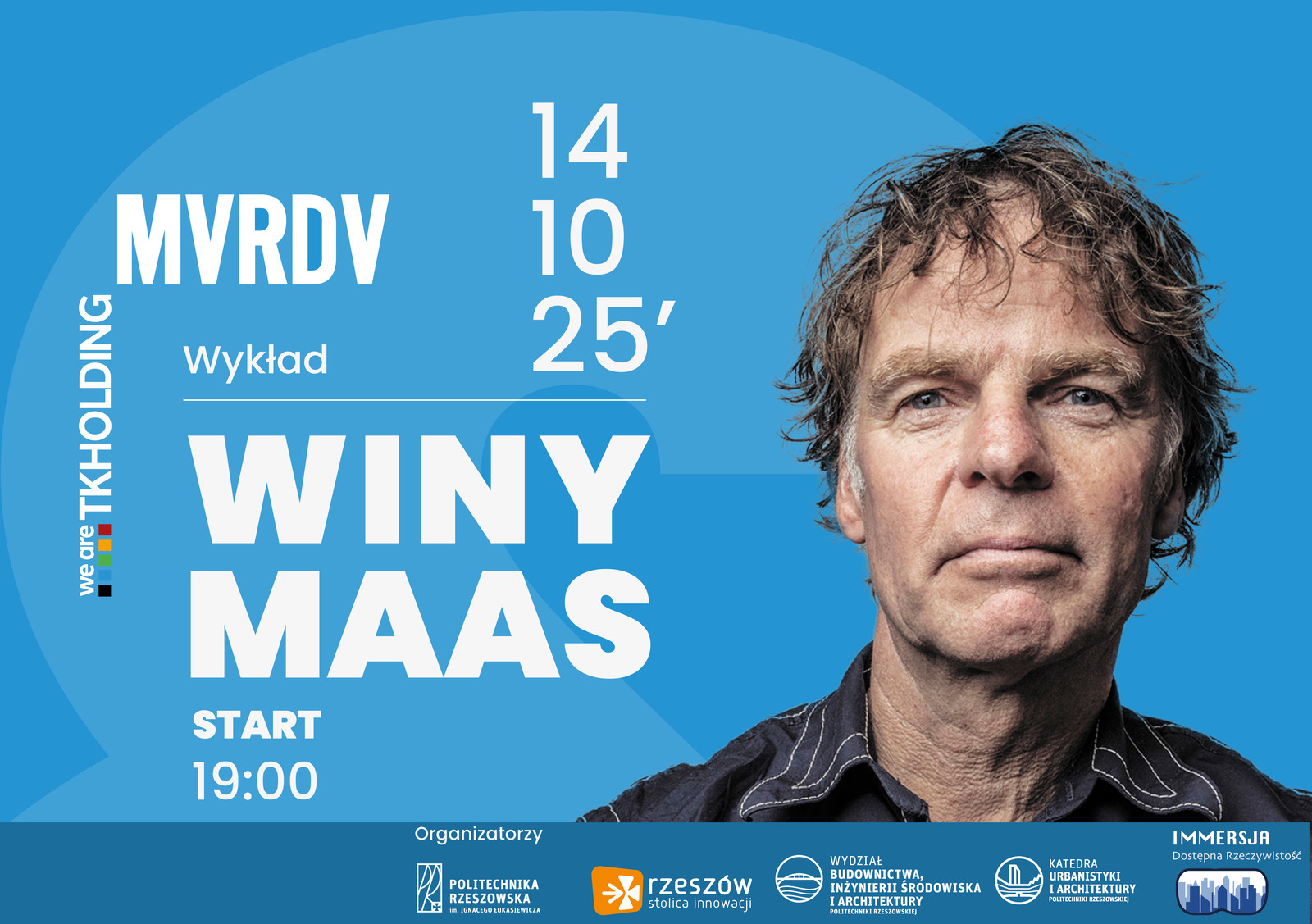 Zapraszamy na wykład Winy’ego Maas’a. / Wydział Budownictwa, Inżynierii ...
